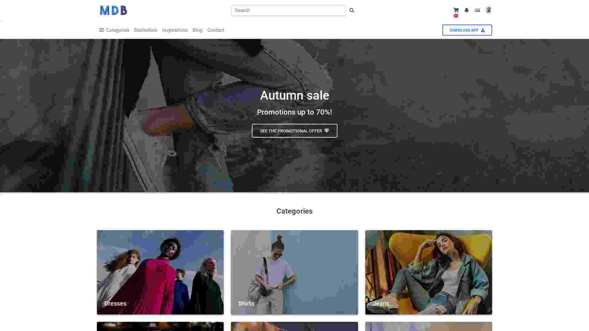 MDBootstrap Snippets - Material Design for Bootstrap