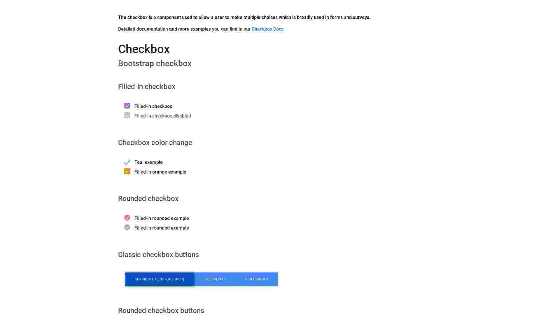 Bootstrap 4 Checkbox Bootstrap Forms Code Helper