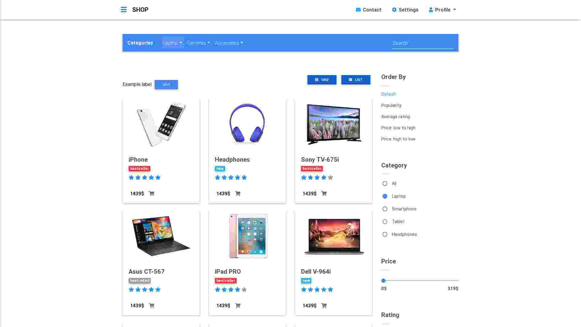 MDBootstrap Snippets - Material Design for Bootstrap