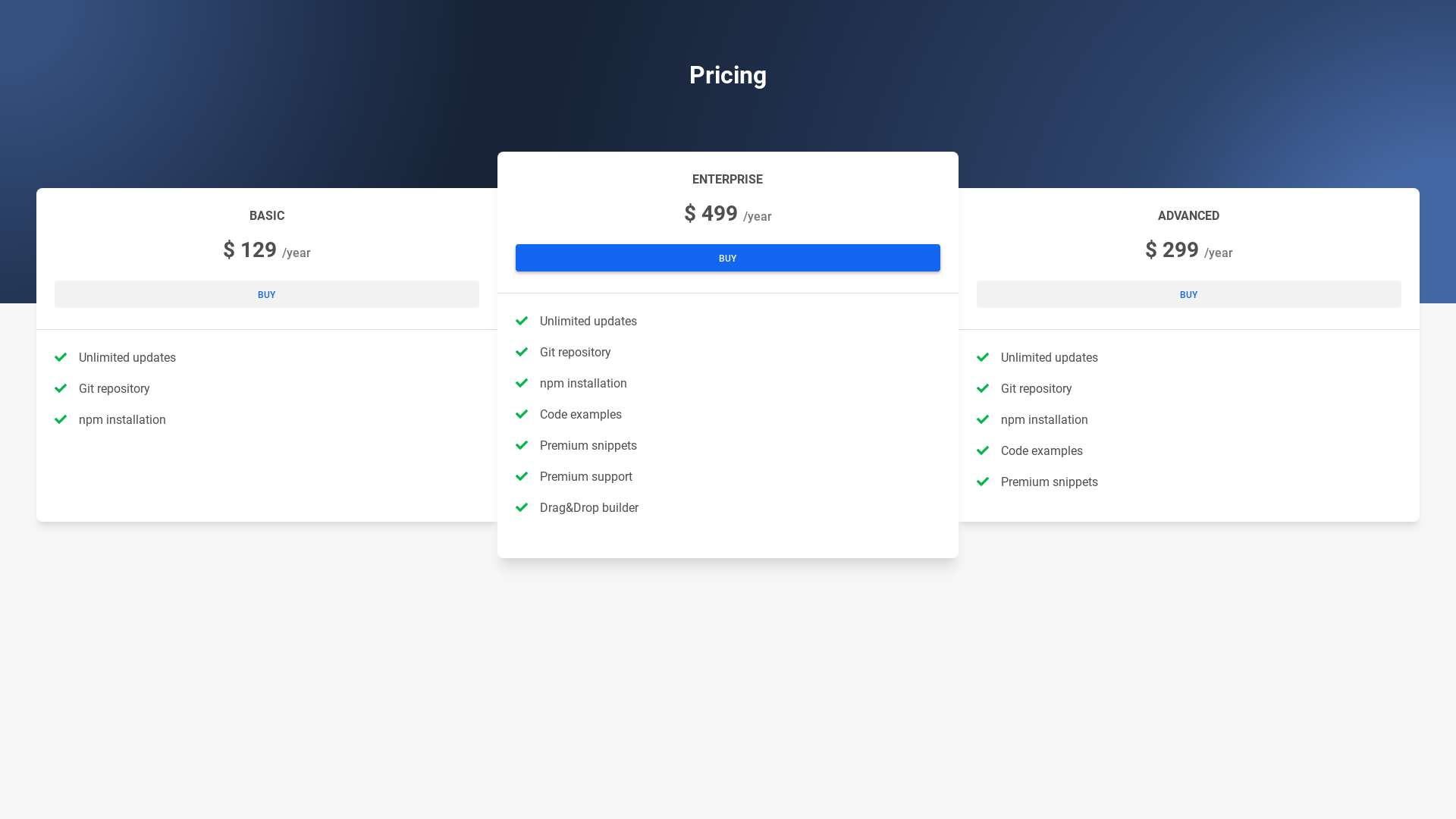MDBootstrap Snippets - Material Design for Bootstrap