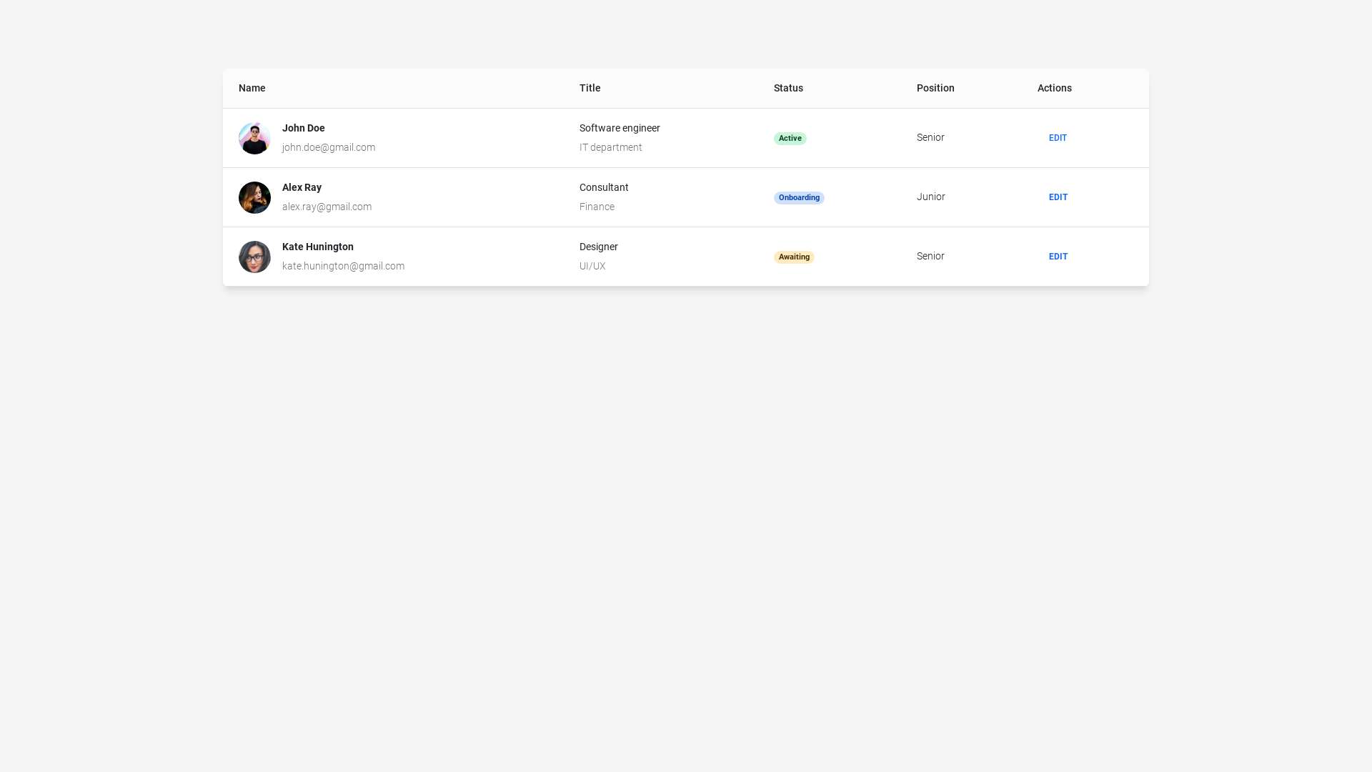 MDBootstrap Snippets Material Design For Bootstrap