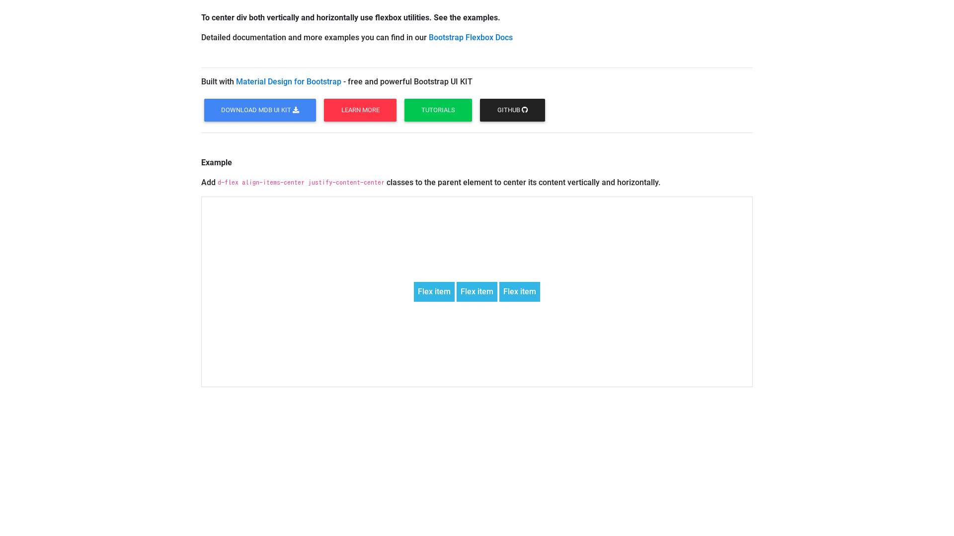 Evento Mineral Correctamente Centrar Contenedor Bootstrap Circunstancias Imprevistas Aflojar 