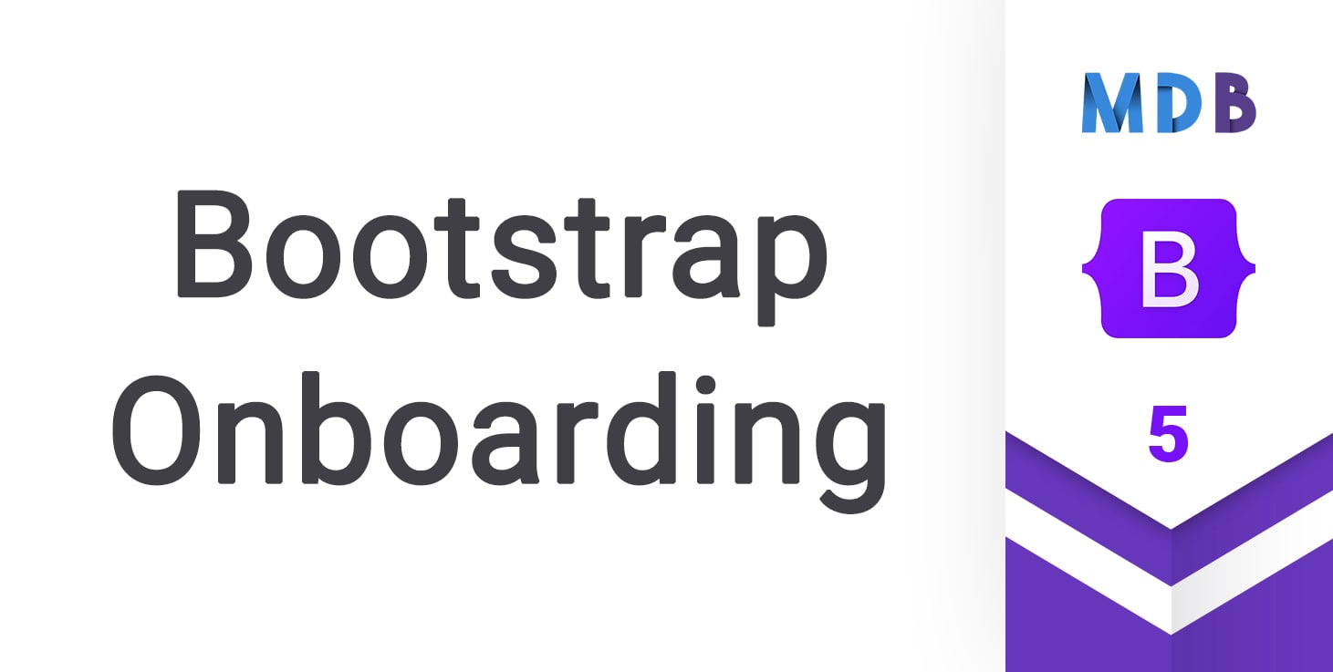 Bootstrap Onboarding - examples & tutorial