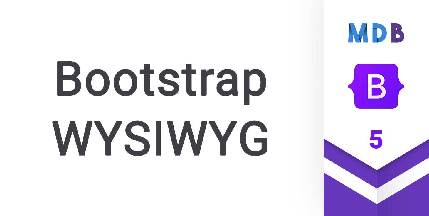 Bootstrap WYSIWYG Editor Examples Tutorial