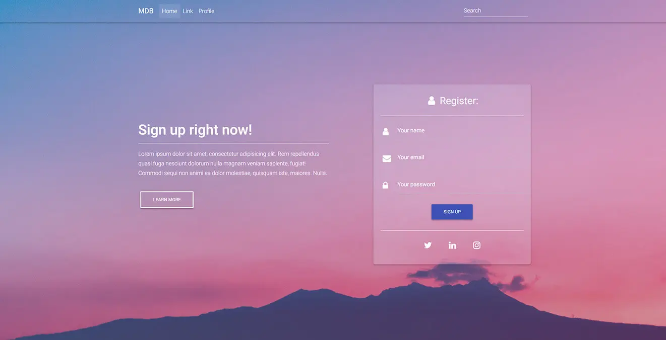 Angular Bootstrap Background Image Examples Tutorial