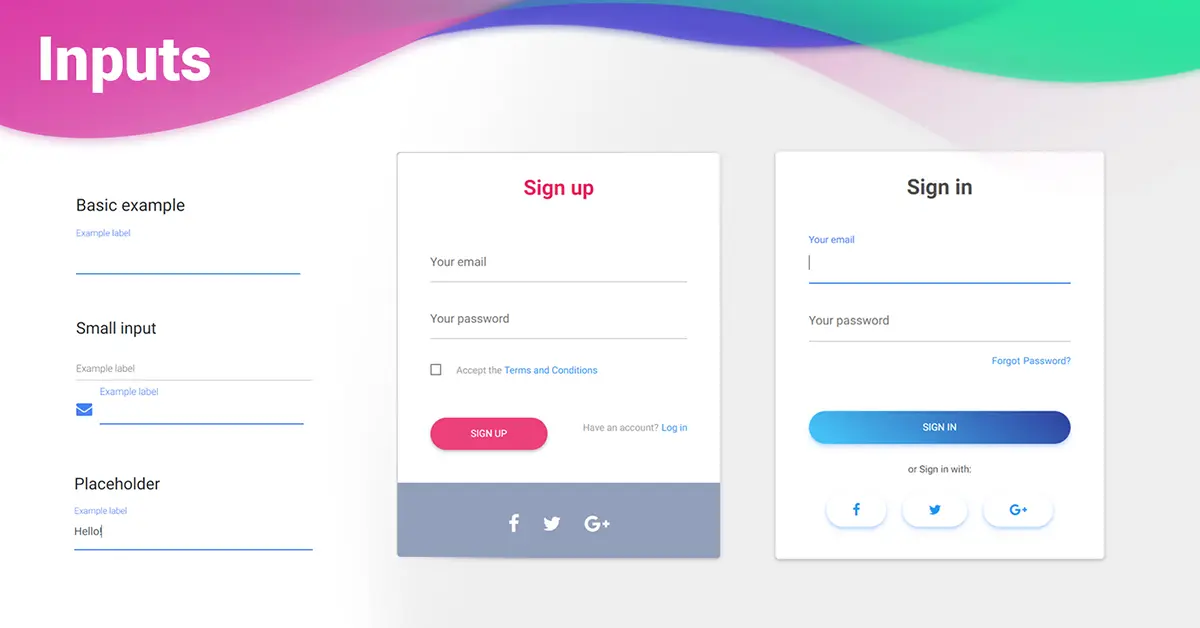 Angular Bootstrap Inputs Examples Tutorial
