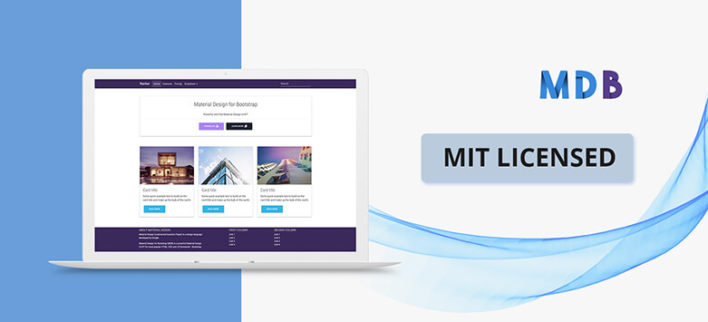 Material Design for Bootstrap - News